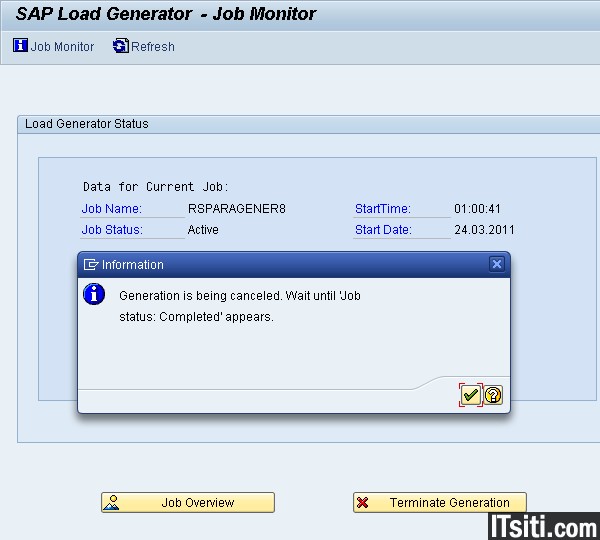 Terminate/Pause SAP SGEN Job Process