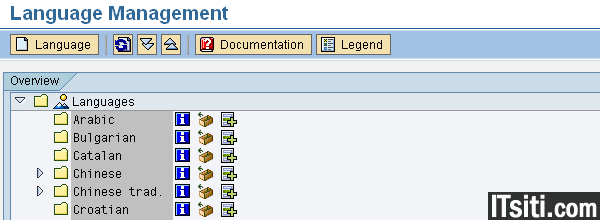 Delete Language Entries in SMLT