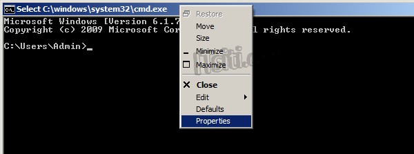 Enable Windows Command Prompt to Copy & Paste