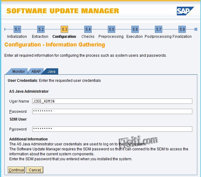 Steps to Upgrade SAP Support Package Stack using SUM