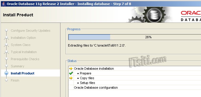 Oracle 11g Installation Steps