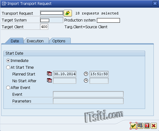 Steps to Import Transport Requests in Bulk